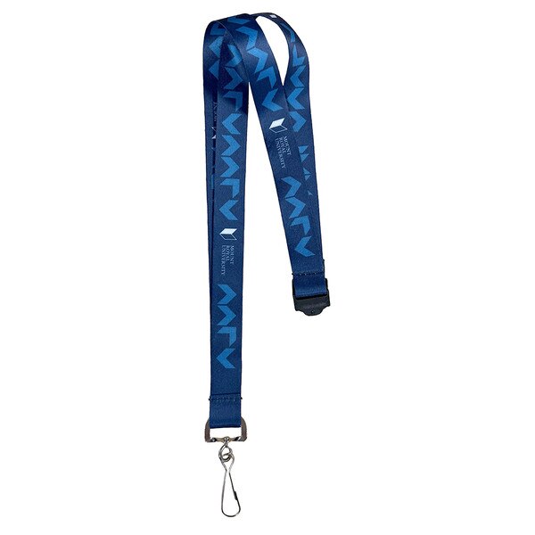 Lanyard - MRU Abstract Satin Break-Away (3/4") | Cougars Campus Store