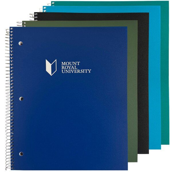 MRU Chevron Subject Notebook | Cougars Campus Store